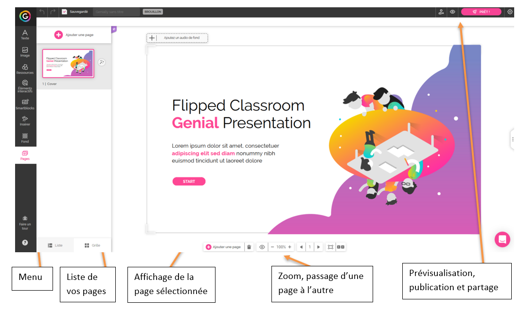 Créer une présentation interactive avec Genial.ly